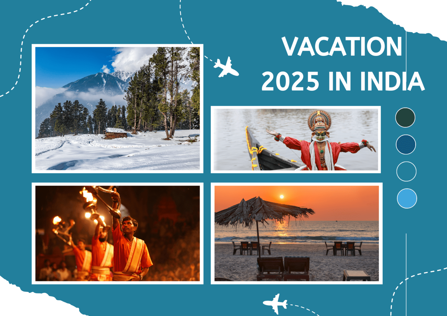 Top 10 Destinations to Explore for Your Vacation 2025 in India