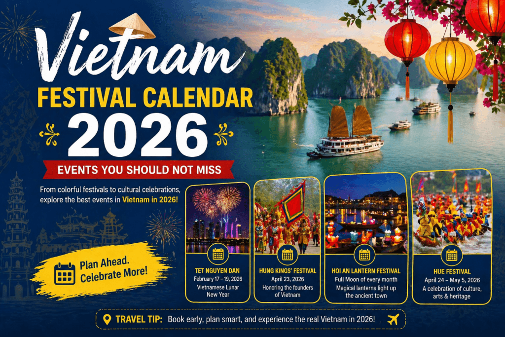 Vietnam Festival Calendar 2026 | Cultural Events Guide!